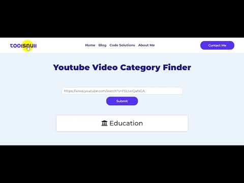 Youtube Video Category Finder||youtube video category kaise pata kare