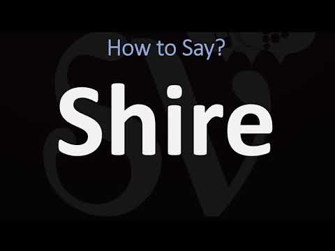 How to Pronounce Shire? (CORRECTLY)