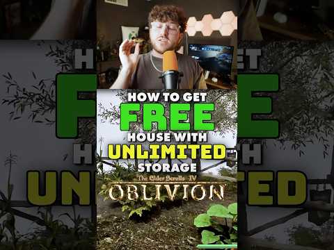 How to get a FREE House with UNLIMITED Storage in Elder Scrolls IV: Oblivion Remastered.. ????