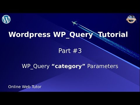 Learn Wordpress WP Query Tutorial for beginners from scratch Part 3 | WP Query category ...