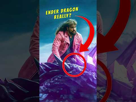 Minecraft Movie Ender Dragon First Look? #minecraftmovie