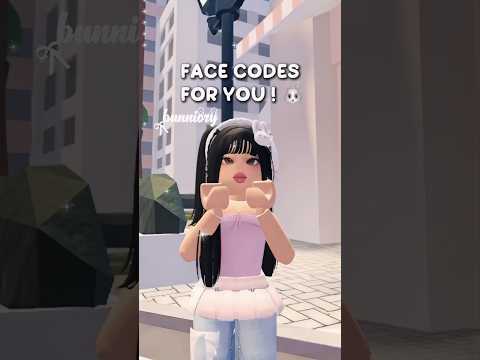 Cute Faces Names For You! 🐰🫧 ~ || #berryavenue #bloxburg #brookhaven #roblox #shorts #bunniory