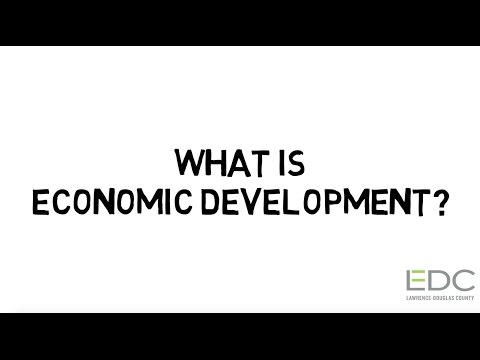 ED 101: What is economic development?