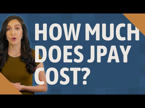 How much does JPay cost?