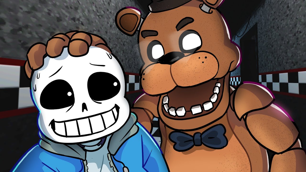 If SANS was in FIVE NIGHTS AT FREDDY'S (Animation)