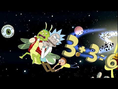 Rick and Morty Crash the Intro