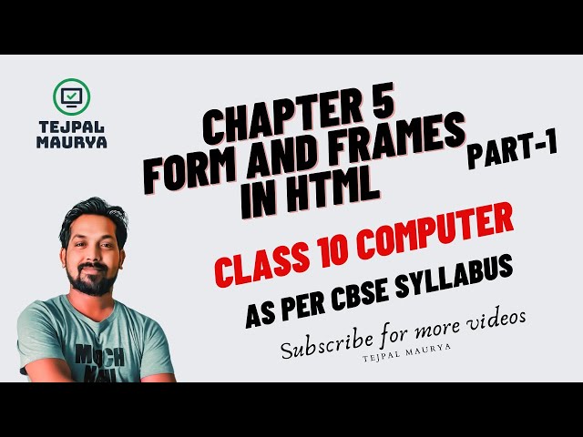 Understanding Forms and Frames in HTML: A Comprehensive Guide for Class 10 | Galaxy.ai