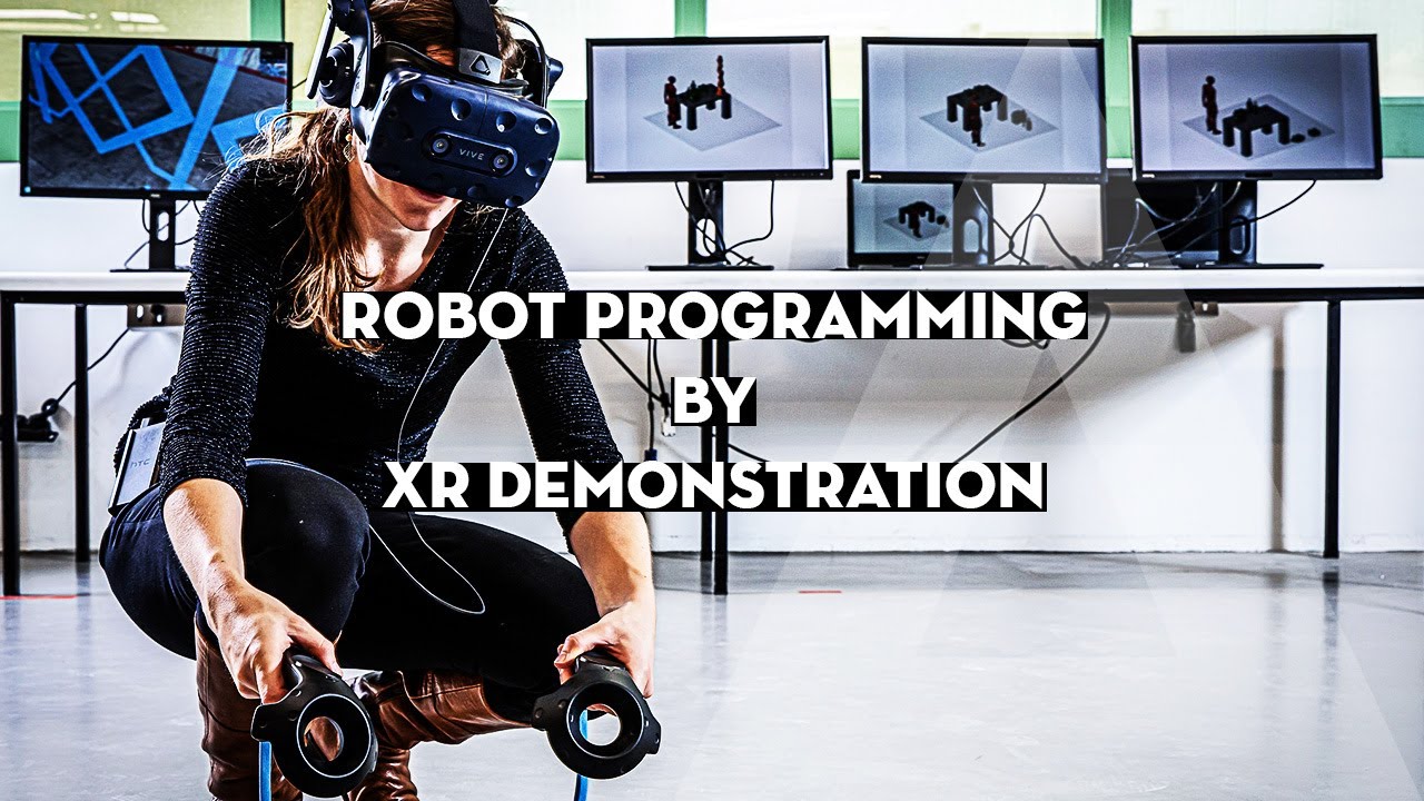 Robot programming: teach by XR demonstration