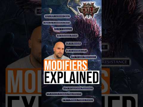 Path of Exile 2: Item Modifiers Explained in 15 Seconds #pathofexile2 #poe2 #beginnertips #modifiers