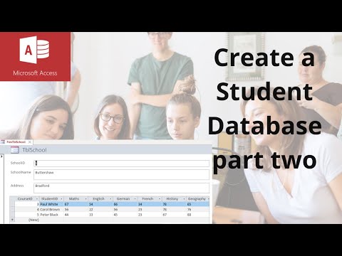 How to create a Students database in Microsoft Access | ITs Easy Training