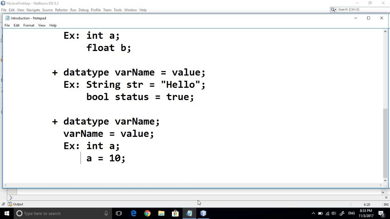 Java Tutorial Khmer 3 Variable in Java