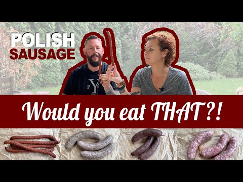 Tasting 9 different types of POLISH sausages | Polish Your Kitchen