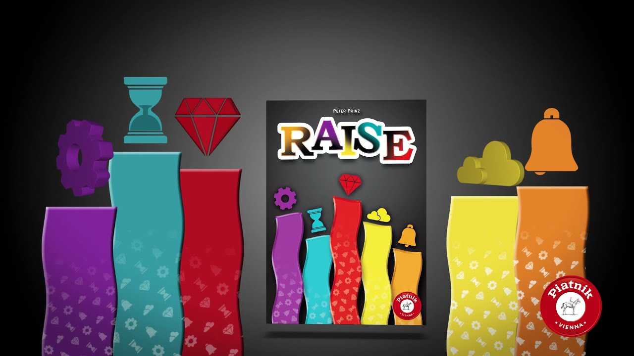 RAISE - abstract family game - Teaser (EN) Piatnik