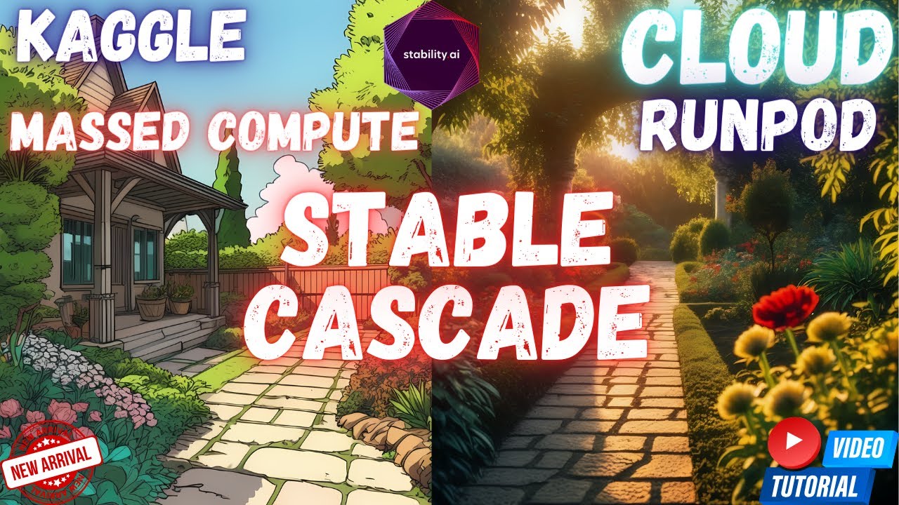 Stable Cascade Full Tutorial for Cloud - Predecessor of SD3 - Massed Compute, RunPod & Kaggle