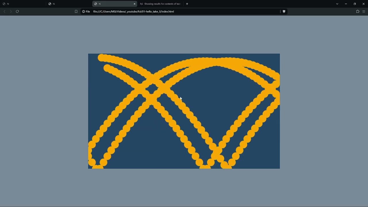 JavaScript Canvas Tutorial: Bouncing Ball