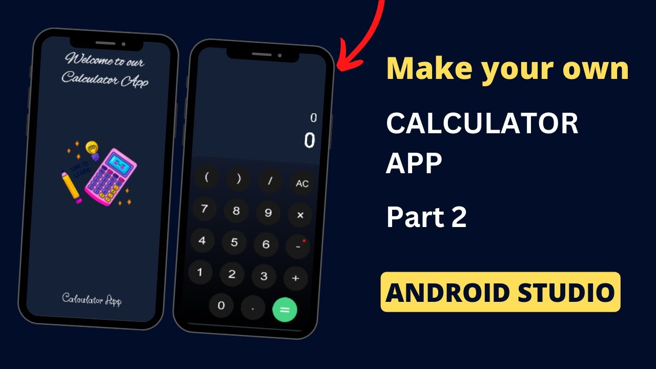 Calculator App Part #2 | Mobile Application Development | Free Source Code.