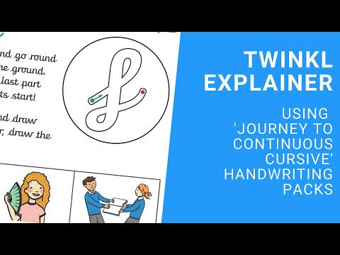Using 'Journey to Continuous Cursive' Handwriting Packs