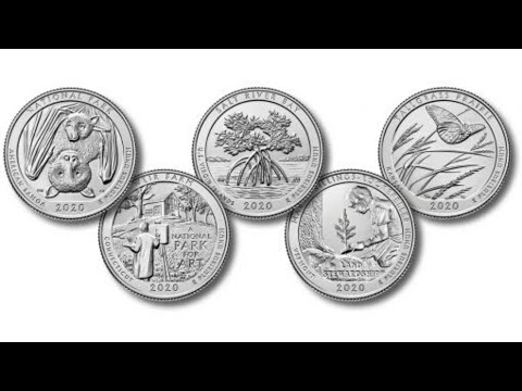 2020 National Park Quarter Designs: Yes, We are Getting a Bat-Coin