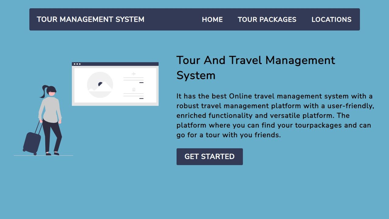 Tour And Travel Website