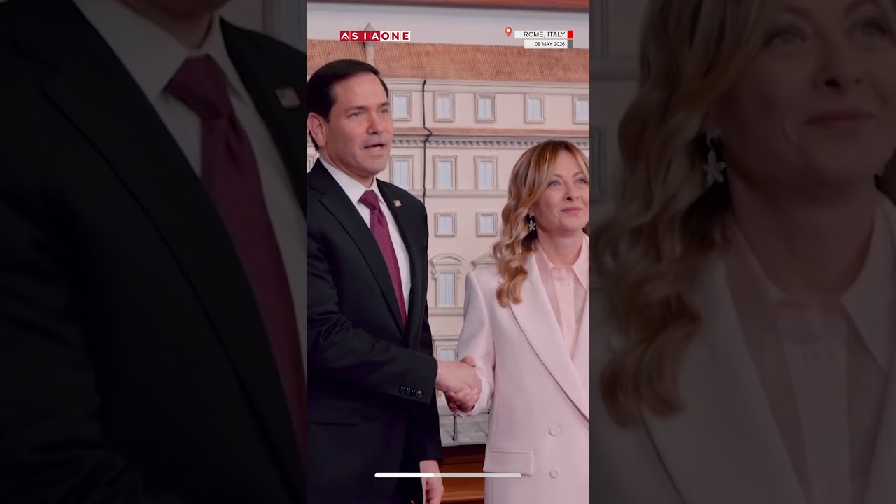 Italy’s Meloni Meets Rubio In Rome As Iran War Strains US-Italy Relations | Asia One News