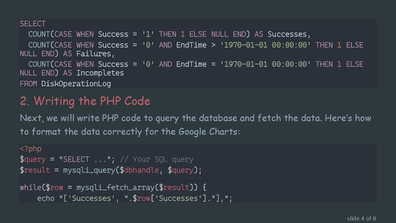 How to Get a Live Feed in Google Charts with PHP and MySQL