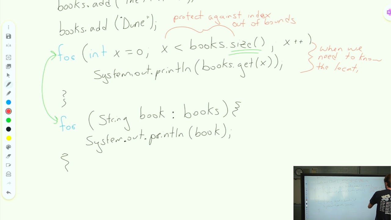 Traversing Java ArrayLists | AP CSA Unit 7