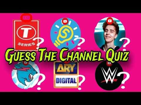 50 most subscribed youtube channels quiz | Youtube channels quiz | Guess the channel name?