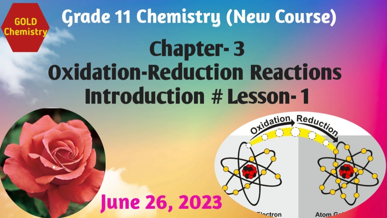 Chemistry Grade 11New Course Chapter- 3 Introduction Lesson- 1