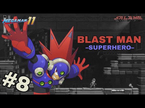 Steam Community :: Video :: Megaman 11 • Blast Man Modo Superhero