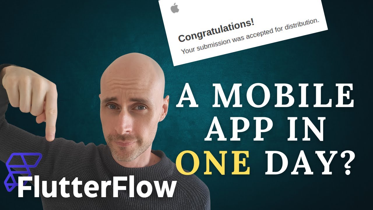How I Built a Mobile App in 1 Day with FlutterFlow (Full Walkthrough)