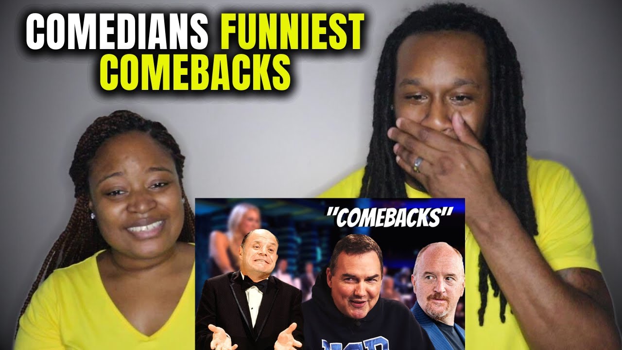 Comedians FUNNIEST COMEBACKS | The Demouchets REACT
