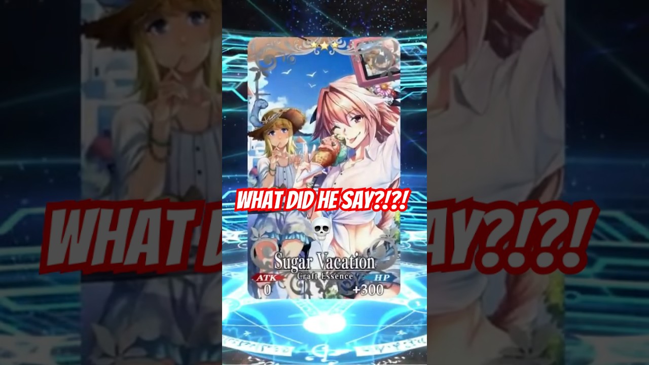 To be fair. It’s Astolfo 🥸 #youtubeshorts #anime #astolfo #fategousa #fategrandorder #fgosummer
