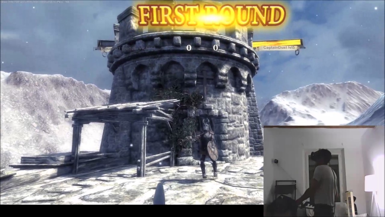 Deus Vult VR BattleAxe gameplay Bourin01VsCAPTAINDUST