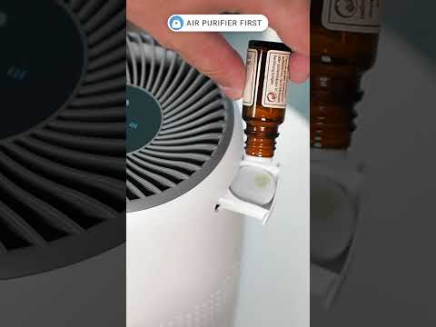 Pouring Essential Oil Into the Levoit Core Mini Aroma Pad! #aircleaner #levoit #airpurifier