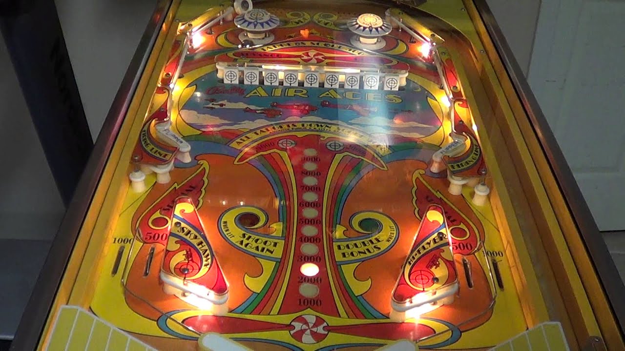 1975 Bally Air Aces Pinball