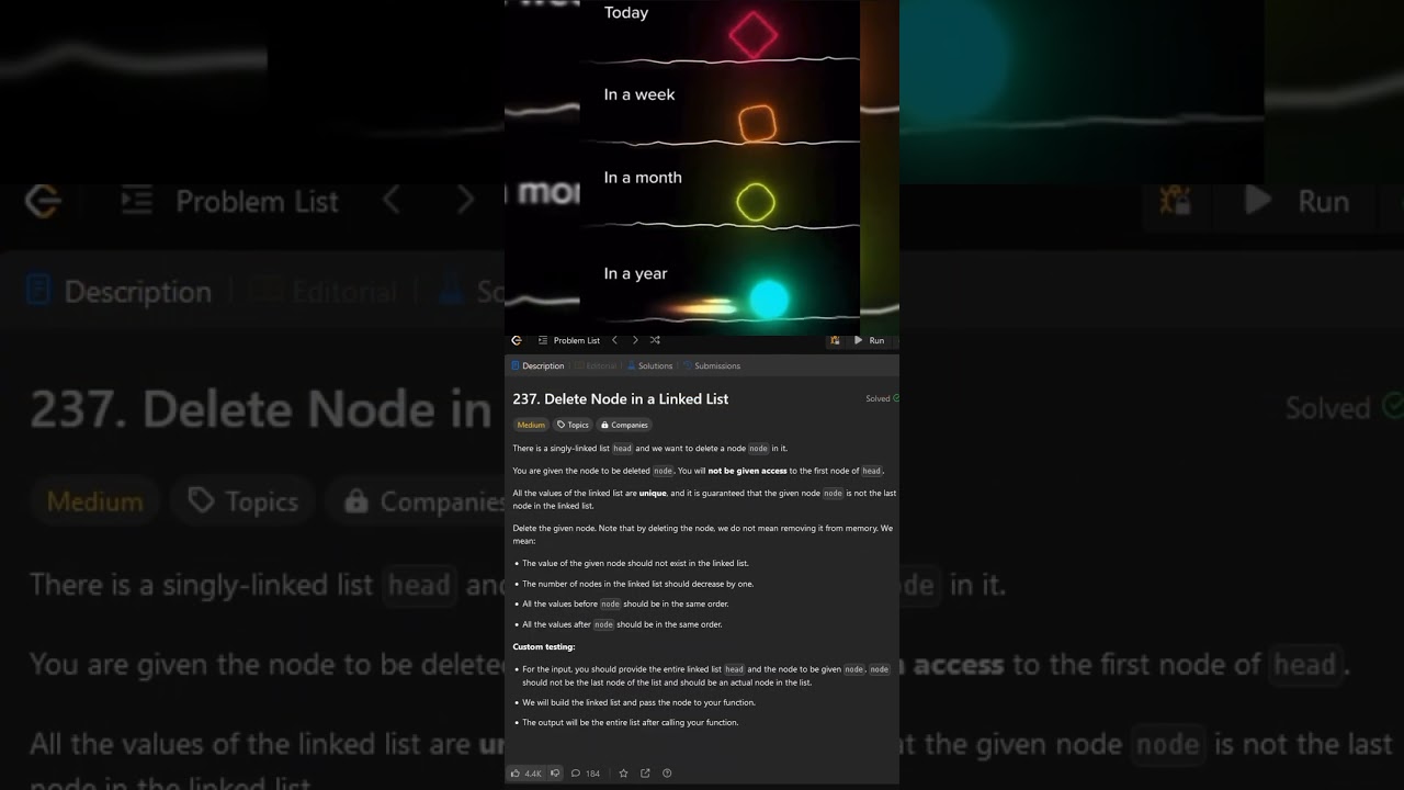 Day 71 of 100 days leetcode challenge #leetcode #leetcodechallenge #dsa