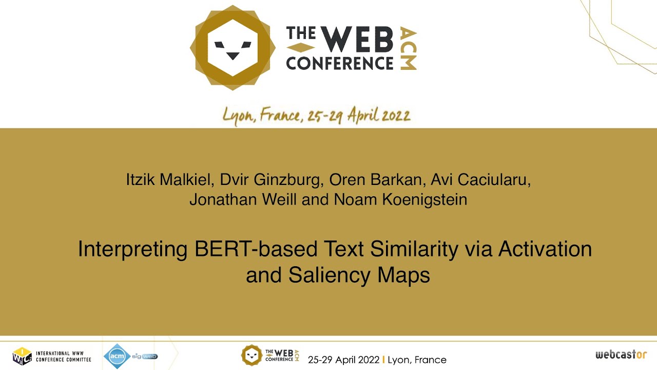 Interpreting BERT-based Text Similarity via Activation and Saliency Maps
