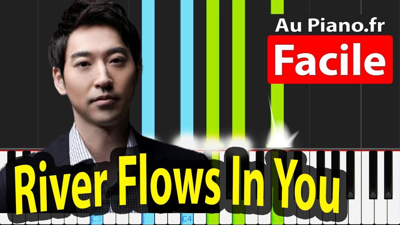 River Flows In You Yiruma Tutorial Piano Facile Learn In 1hour Slow