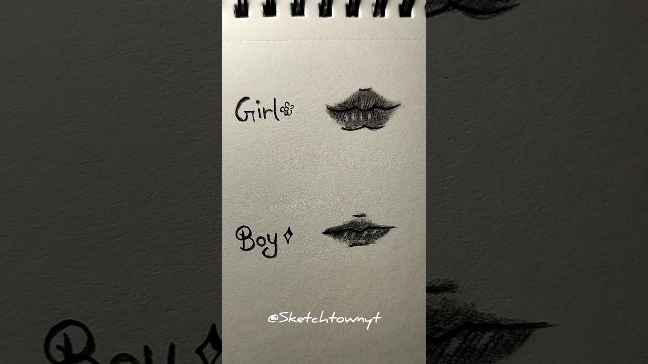How to draw Lips tutorial ✨#tutorials #howtodraw #sketch #health #fyppp #fypシ #lips