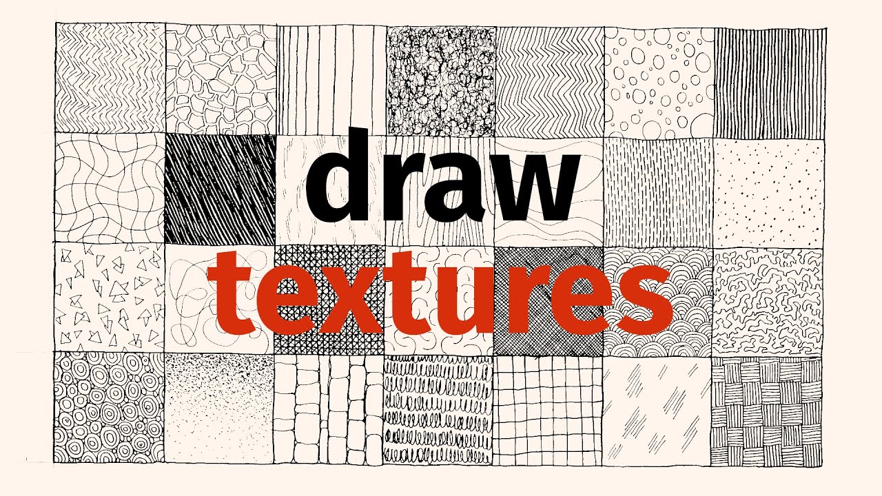 Practice Drawing Textures