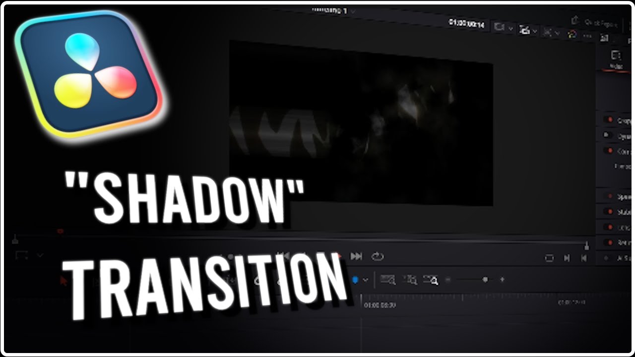 Davinci Resolve || Shadow Transition Tutorial |