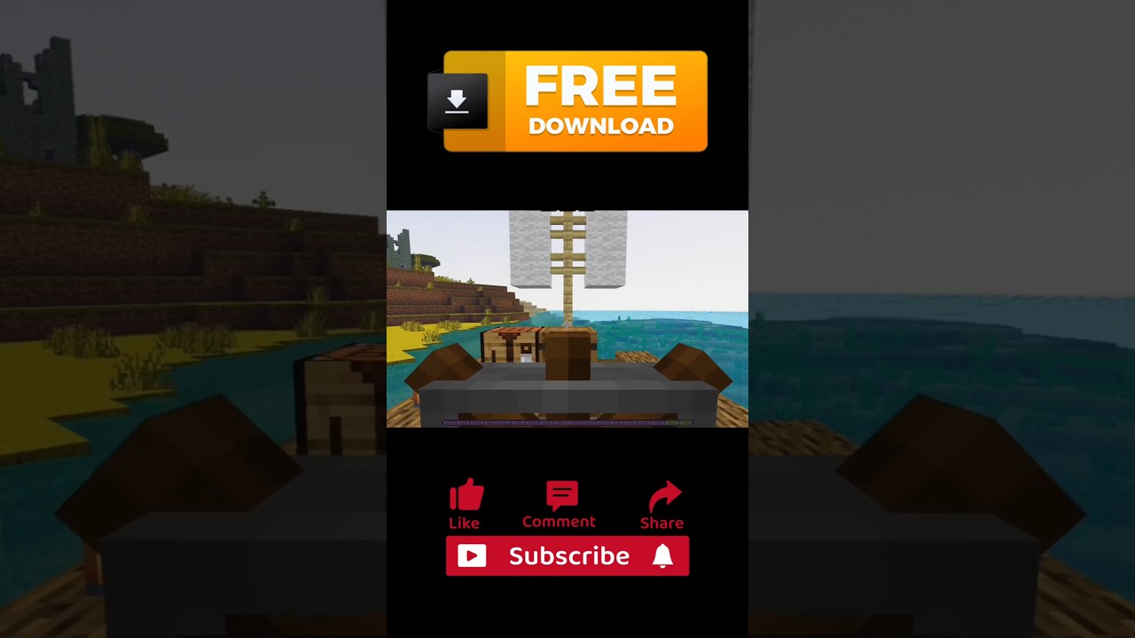 ⚓MHAFY'S SHIP ADDON for BEDROCK | MINECRAFT PE +1.21 #addons