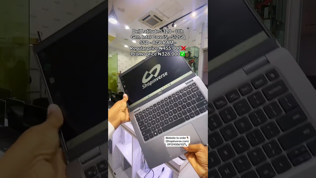 Available on our website (shopinverse.com) we deliver nationwide ✅. #shorts #delllaptop #techtech