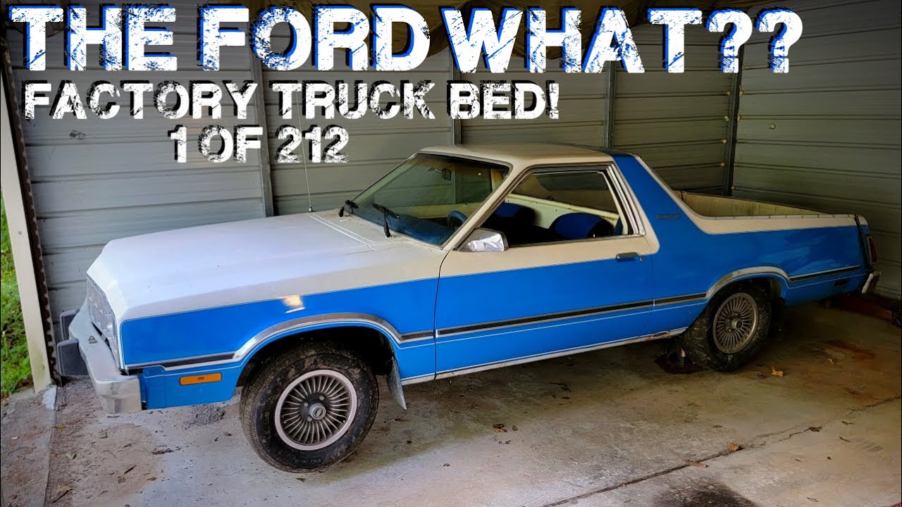 Super-Rare 1981 Ford Durango Pickup Discovered in a Garage, Still Runs ...