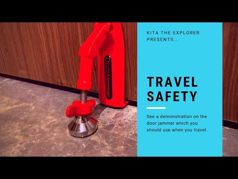 Travel Safety Door Jammer | Door Jammer Demonstration