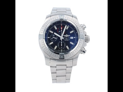 Breitling Super Avenger Pre Owned Watch Ref A13375