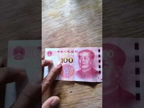 uang 100rb vs 100 yuan