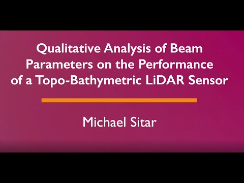 Qualitative Analysis of Beam Parameters on Performance of a Topo-Bathymetric LiDAR Sensor, June 2022