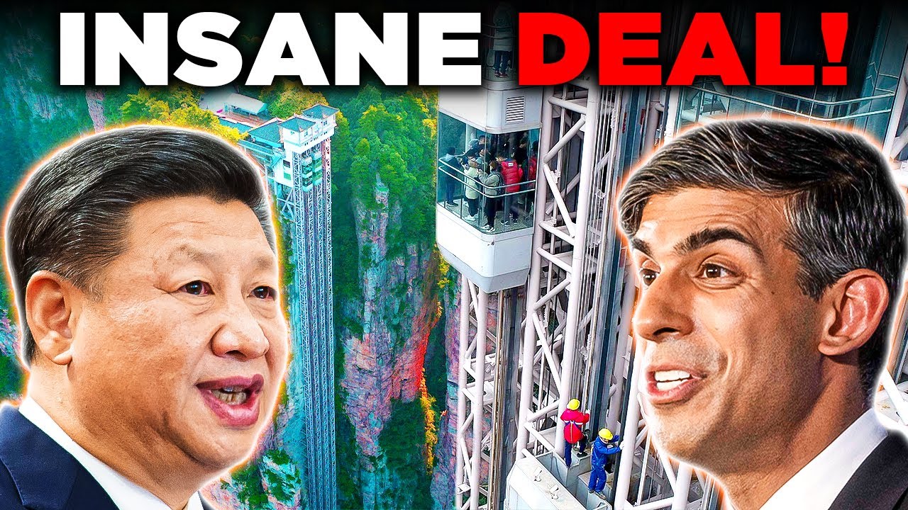 $30 MILLION China & UK Tallest Cliff Elevator Mega Project Leaves USA In AWE
