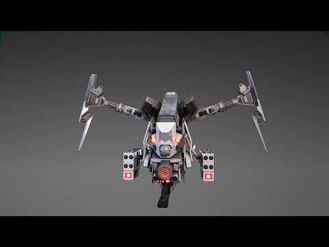 Scifi Drone Turntable